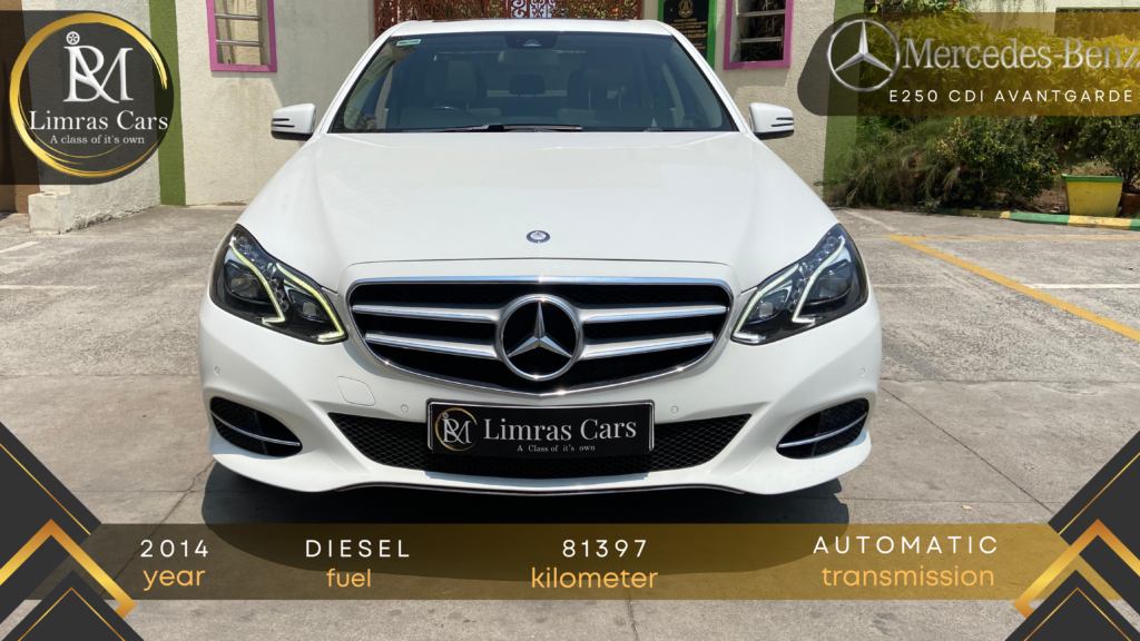 mercedes benz E Class e250 cdi avantgarde - Limras Cars - Luxury Cars Dealer in Chennai